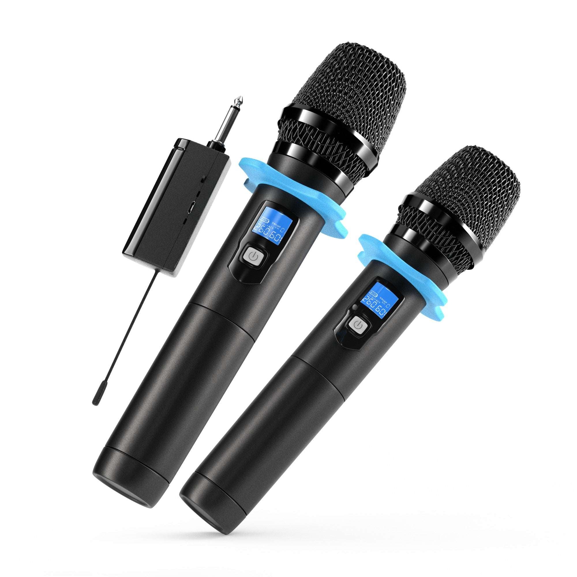 PartyMic 20 UHF Dual Wireless Microphone System | Crystal-Clear, Long ...