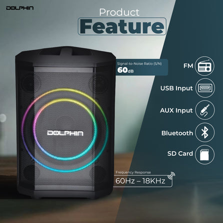 Dolphin - #1 in Party Speakers, Pro Audio for DJs, Musicians & Events